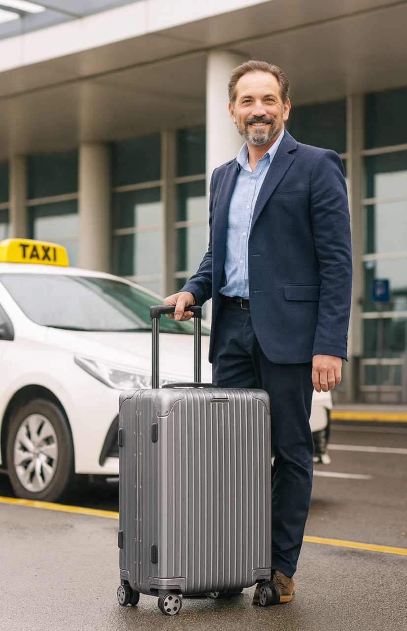 Evolution Vertigo Aluminium Carry On Trolley Charcoal – Saleys Travel Goods