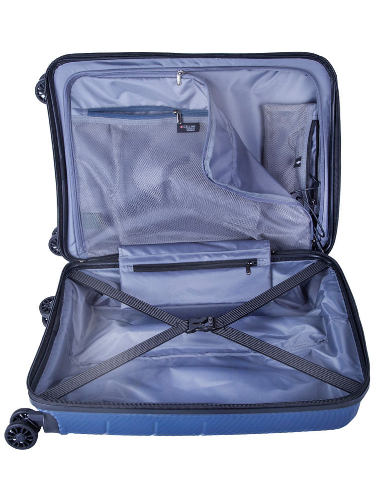 Cellini Microlite 55cm Business Laptop Usb Trolley 17.3" Blue – Saleys ...