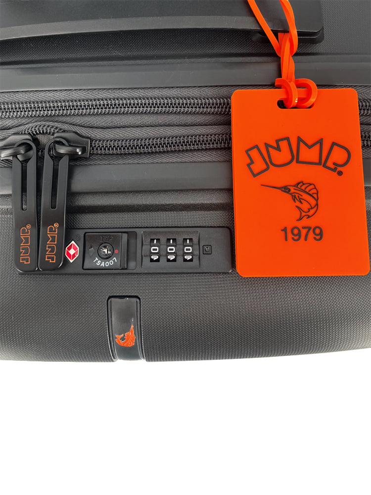 Jump Evae Large 4 Wheel Trolley Case Dark Slate – Saleys Travel Goods