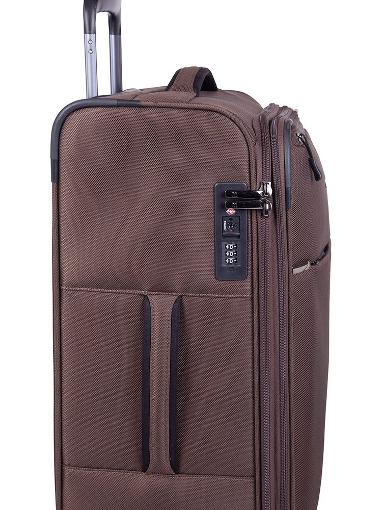 Cellini Smartcase 4 Wheel Carry On Trolley Walnut – Saleys Travel Goods