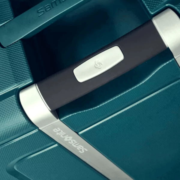 Samsonite SCure DLX Spinner 55cm Metalic Green – Saleys Travel Goods